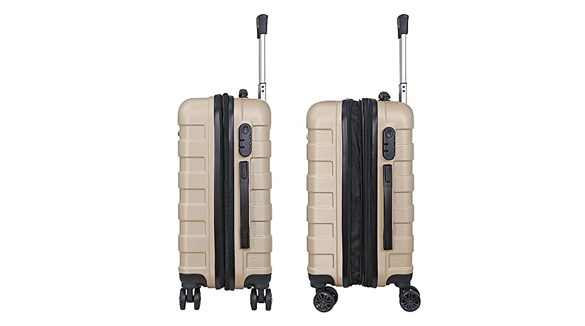 22-Inch Expandable Hardside Luggage with Spinner Wheels