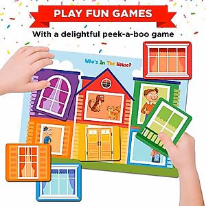 Einstein Box for 1 Year Olds | Birthday Gift for Boys & Girls Aged One Year| Board Books, Flash Cards, Learning Activities for Toddlers | STEM Learning & Educational Toys (1 Box Set)