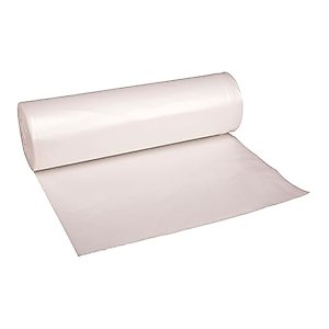 Boardwalk V7658HNKR01 38 in. x 58 in. 60 gal. 14 microns High-Density Can Liners - Natural (200/Carton)