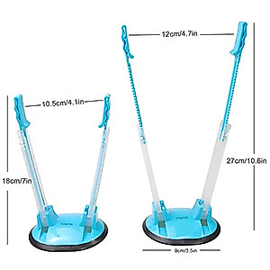 Hompon Baggy Rack Holder For Freezer Bag Holder Stand/Ziplock Bag Holder Stand/Meal Planning/Prep Bag Holders For Filling,6 Pack/6pcs