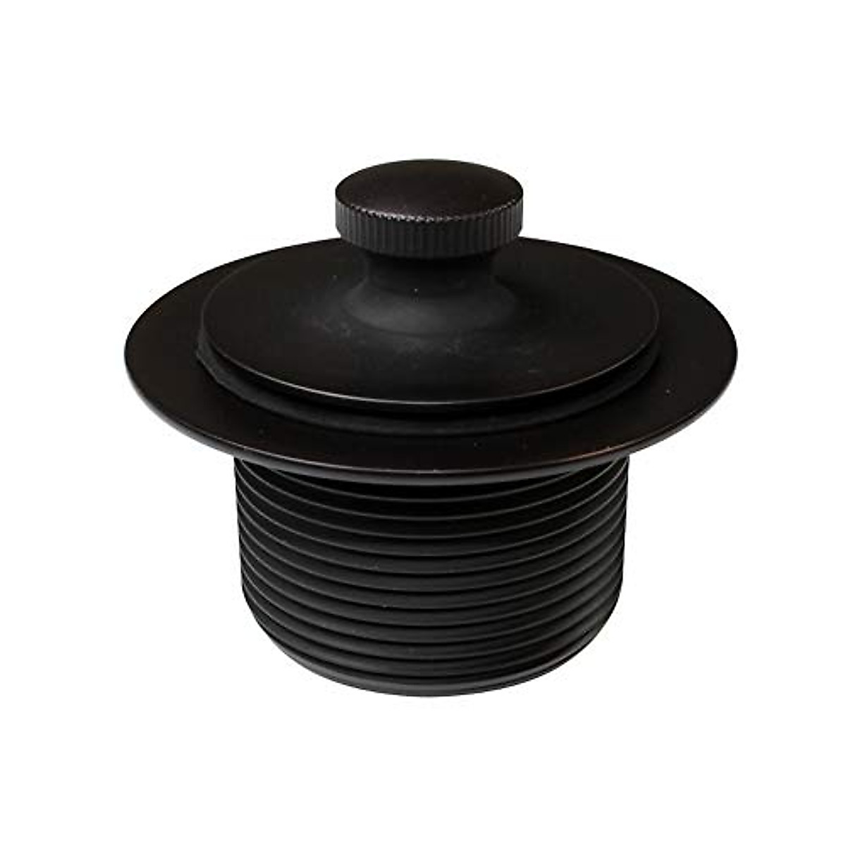 Westbrass Illusionary Overflow, Sch. 40 PVC Plumbers Pack with Lift and Turn Bath Drain, Oil Rubbed Bronze, D594PHRK-12