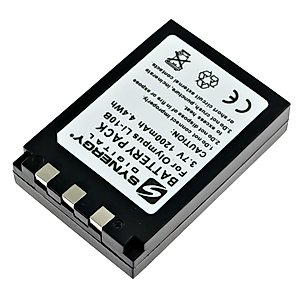 SDLI10B Lithium-Ion Battery - Ultra High Capacity (3.7V 1090 mAh) - Replacement for Olympus LI-10B and LI-12B Batteries for Olympus C-50, C-5000, FE-200, IR-500, Stylus 1000, 300, 400, 410, 500, 600