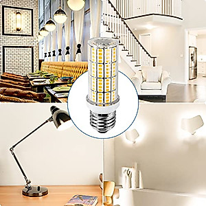 LED Light Bulb 2500lumen 200w Equivalent Super Bright 3000K Warm Daylight White 20W LED Bulbs Waterproof E26/E27 Medium Base for Outdoor Indoor Home Garage Backyard LED Corn Light Bulb Pack of 4