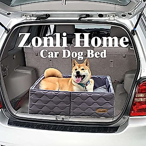 Dog Bed Pet Portable Bed with Durable Warmth Soft Waterproof Lining Removable Washable Bed Cover Anti-Slip Dog Bed Mattress Pet Sofa for Dogs and Cats