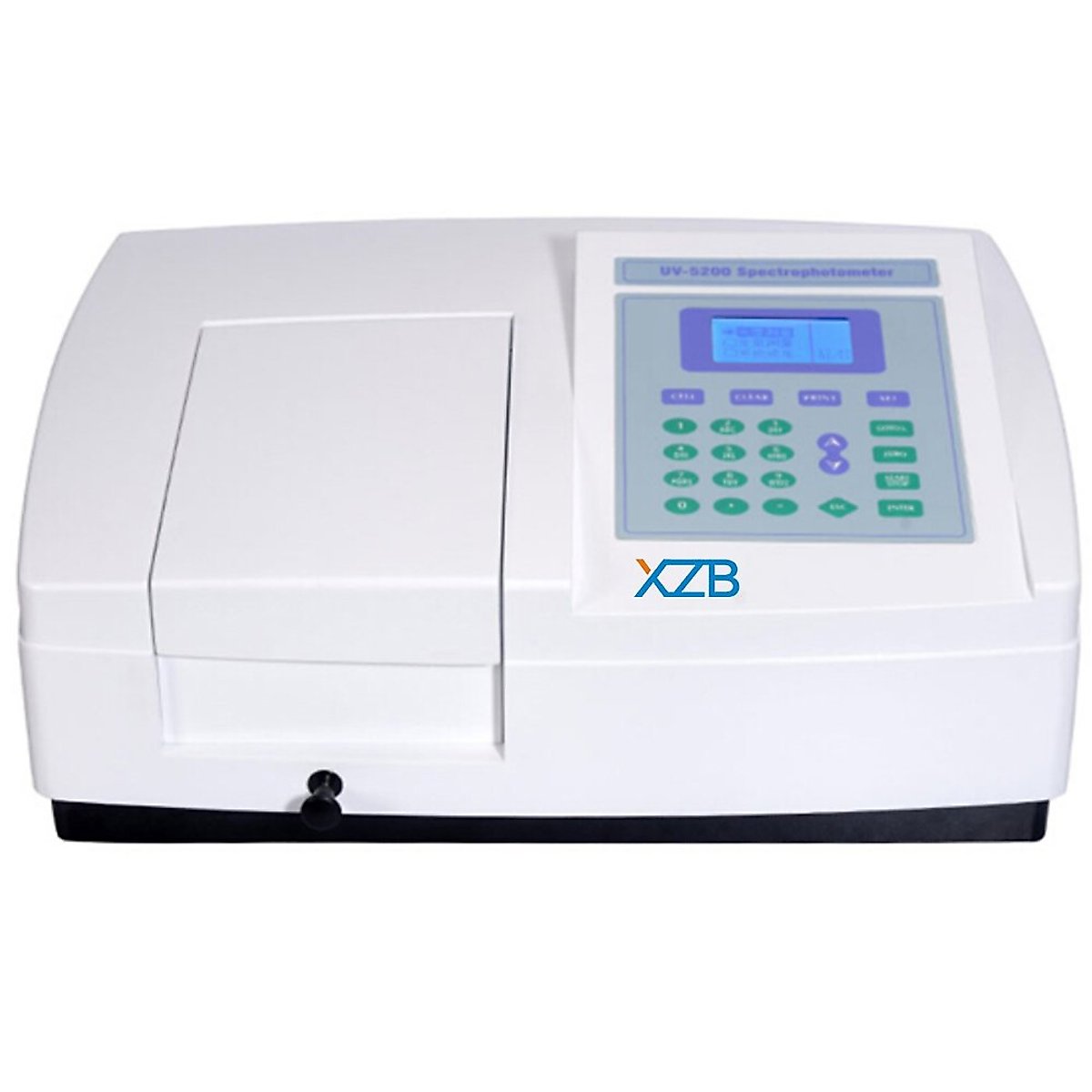UV VIS Spectrophotometer with Scanning Software Ultraviolet Visible Spectrophotometer 190-1100nm Wavelength Range 2nm Bandwidth UV-5200