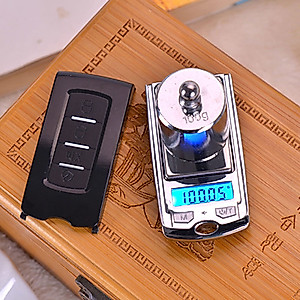 YOVECATHOU 0.01g-200g Mini Car Key LCD Digital Balance Weight Pocket Jewelry Diamond Scale Digital Grams Scale, Food Scale, Jewelry Scale, Kitchen Scale