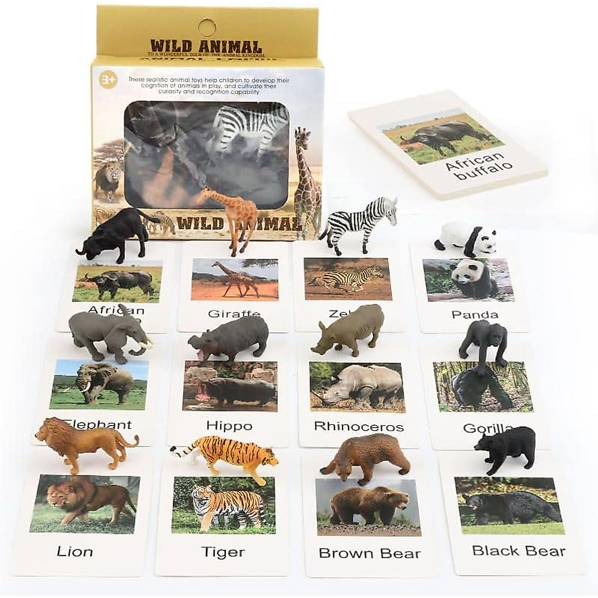 Montessori Animal Match Game Cards Marine Animal Matching Montessori Language Materials Toddlers Preschool Educational Learning Toys Language Materials Shape Sorting Toy