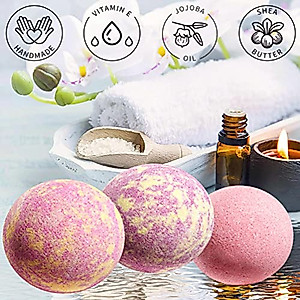 Birthday Gifts for Adults, Bath Bombs for Women, 30pc Bubble Bath Bombs for Women and Men with Shea & Coco Butter Dry Skin Moisturize, Christmas and Birthday Handmade Spa Bath Bomb Gifts
