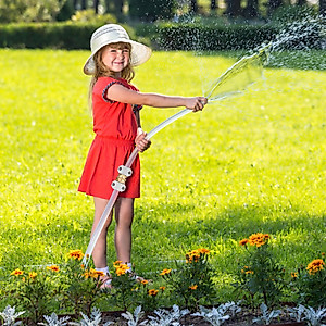 Tuopu Tool Garden Hose Repair Kit, 4 Sets Aluminum Male and Female Water Hose Connectors with Zinc Clamp, Garden Hose Repair Fittings, Water Hose Repair Ends Fit for All 5/8" and 3/4" Garden Hose