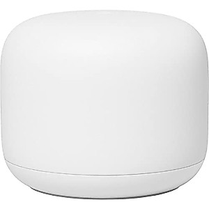 Google Nest Wifi - AC2200 (2nd Generation) Router and Add On Access Point Mesh Wi-Fi System (2-Pack, Snow) (Renewed)