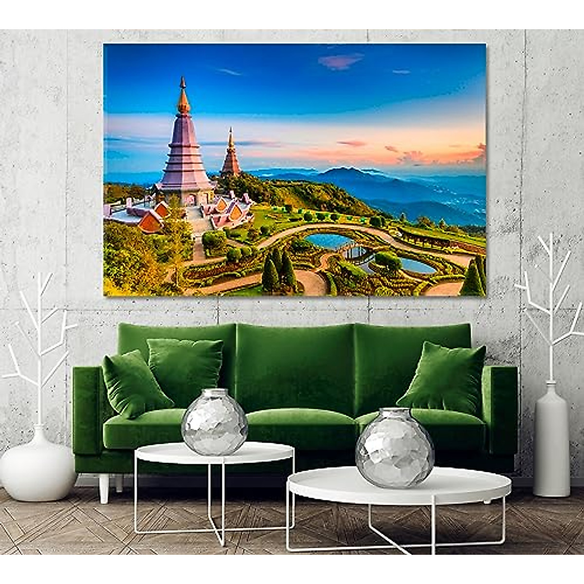 Doi Inthanon National Park Thailand Canvas Print 3 Panels / 36x24 inches