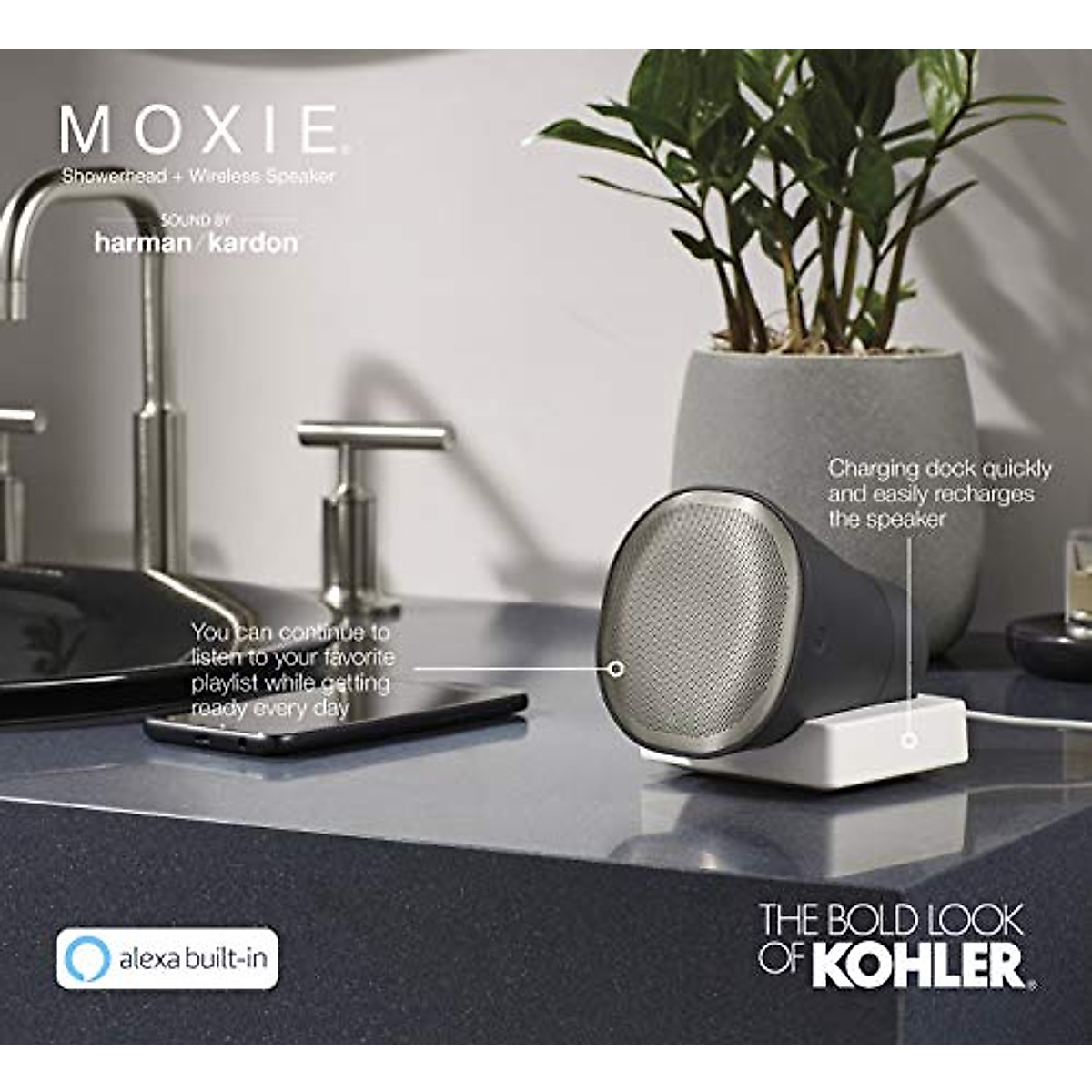 MOXIE® 1.75GPM SHOWERHEAD