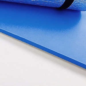 shlutesoy Portable Lightweight Aluminium Foil Foam Yoga Mat Fitness Outdoor Exercises Picnic Pad