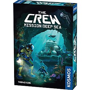 The Crew - Mission Deep Sea | Card Game | Cooperative | 2 to 5 Players | Ages 10+ | Trick-Taking | 32 Levels of Difficulty | Endless Replayability