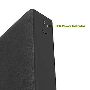 mophie Powerstation XXL Power Bank - 20,000 mAh Large Internal Battery, (2) USB-A Ports and (1) 18W USB-C PD Fast Charging Input/Output Port, Travel-Friendly, Includes USB-A to USB-C Power Cord