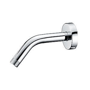 Purelux Universal Shower Arm 6 Inches Made of Stainless Steel in Chrome finish, Water Outlet PJ1002