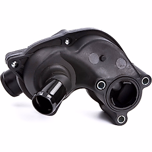 BOXI 902-860 Thermostat Housing Kit Assembly with Sensor Fits for Ford Explorer & Mercury Mountaineer 2002 2003 2004 2005 2006 2007 2008 2009 2010 (V6 4.0L ONLY) OE: 2L2Z8592AA 2L2Z8592BA 2L2Z8592BB