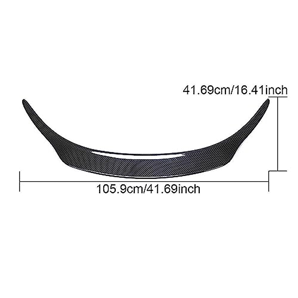 ELZEM Compatible with Supra A90 A91 2019-2022, Car Rear Spoiler Trunk Tuning Boot Wing, Carbon Fiber, Body Kit Sports Styling Racing Refit