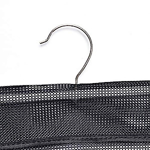 M.M.A Wall Hanging Mesh Laundry Basket Underwear Socks Barrel Bucket Clothing Storage Bag Foldable Bathroom Dirty Cloth Storage Bag