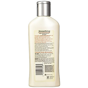Suave Smoothing with Cocoa Butter & Shea Body Lotion, 10 Fluid Ounce