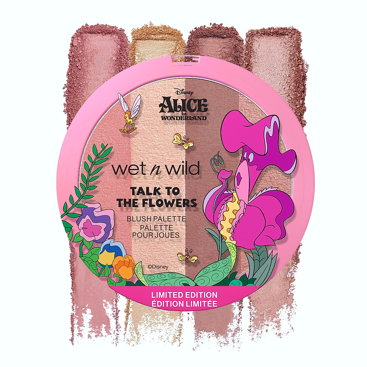 wet n wild Talk To The Flowers Blush Palette Alice In Wonderland Collection