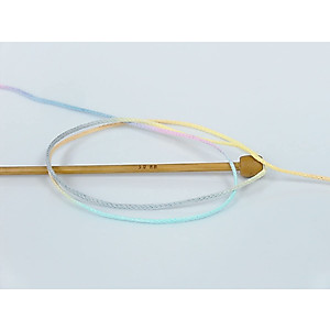 250 gr ICE YARNS Macrame Cotton Print (80% Cotton) Yarn Yellow Light Grey Pink Blue Mint Green