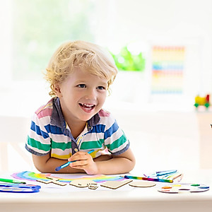 40 Pieces Wood Football Helmet Cutout Unfinished Wood Football Helmet Shaped Wood Slices Wooden Sports Theme Football Wooden Ornaments for Crafts Painting Door Sign Wedding Home Decoration