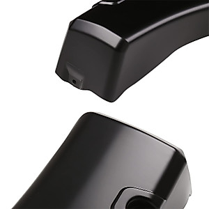 Spec-D Tuning 4PC Front + Rear Black Fender Flare Wheel Cover Compatible with 1999-2007 Ford F250 F350 F450 Super Duty