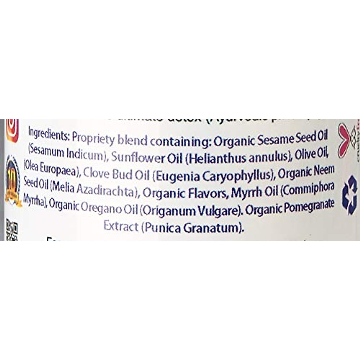 Dale Audrey Ayurvedic Organic Oil Pulling for Teeth and Gums | Refreshing Mint Flavored Oral Rinse Mouthwash | Essential Oils for Bad Breath | Whitening Teeth & Fresh Breath | (3 Pack,8oz)