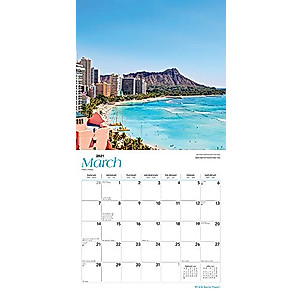 Wild & Scenic Hawaii 2021 Calendar: Foil Stamped Cover