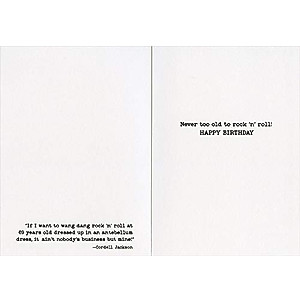 Avanti Rockin' Granny Cordell Jackson America Collection Funny/Humorous Birthday Card for Her/Woman