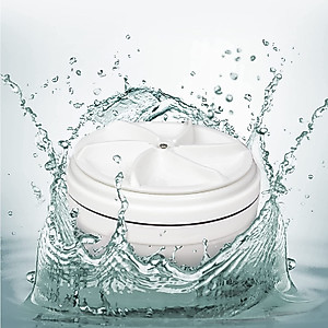 Portable Mini Washing Machine Ultrasonic Turbine Washer, Portable Washing Machine with USB for Home Business Travel College Room RV Apartment, Turbo Washer for Cleaning Sock,Underwear,Small Rags