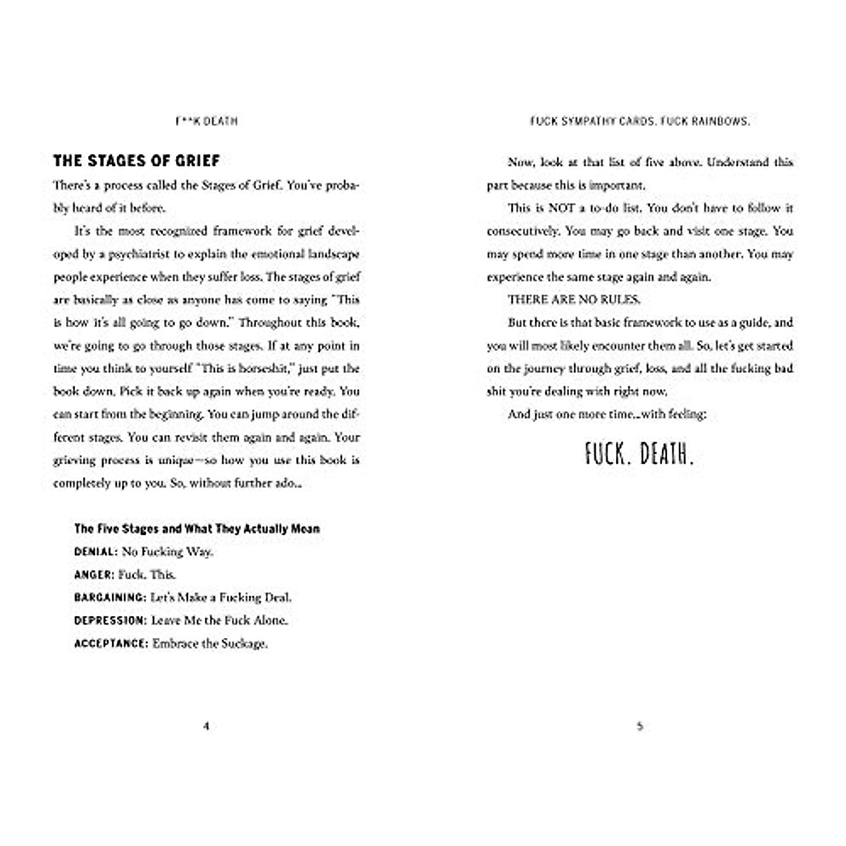 Hardcore Grief Recovery: An Honest Guide to Getting through Grief without the Condolences, Sympathy, and Other BS (F*ck Death; Healing Mental Health Journal for Adults After the Loss of a Loved One)