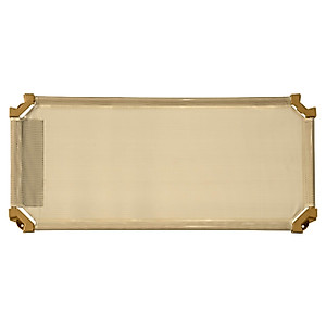 Wood Designs Stackable Daycare Cots for Kids, 52", Tan, Ready-to-Assemble, with Cot Sheets, 87820TN [Set of 6]