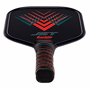 Franklin Sports - Aluminum Pickleball Paddle 4 Player Paddle and Ball Set- USA Pickleball (USAPA) Approved,Red/Blue