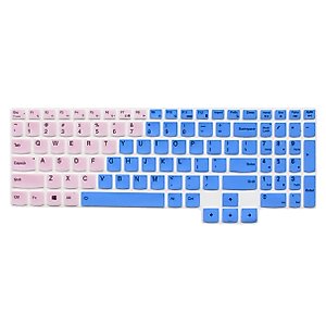 Keyboard Cover Compatible with 15.6" Lenovo Legion 5 Pro, Legion 7 7i Slim 15, IdeaPad Gaming 3 3i 15 inch, Lenovo Legion 5 5i 5p 5pi 15.6" 17.3" Gaming Laptop, 16" Lenovo Legion 7 (Light Pink & Blue)