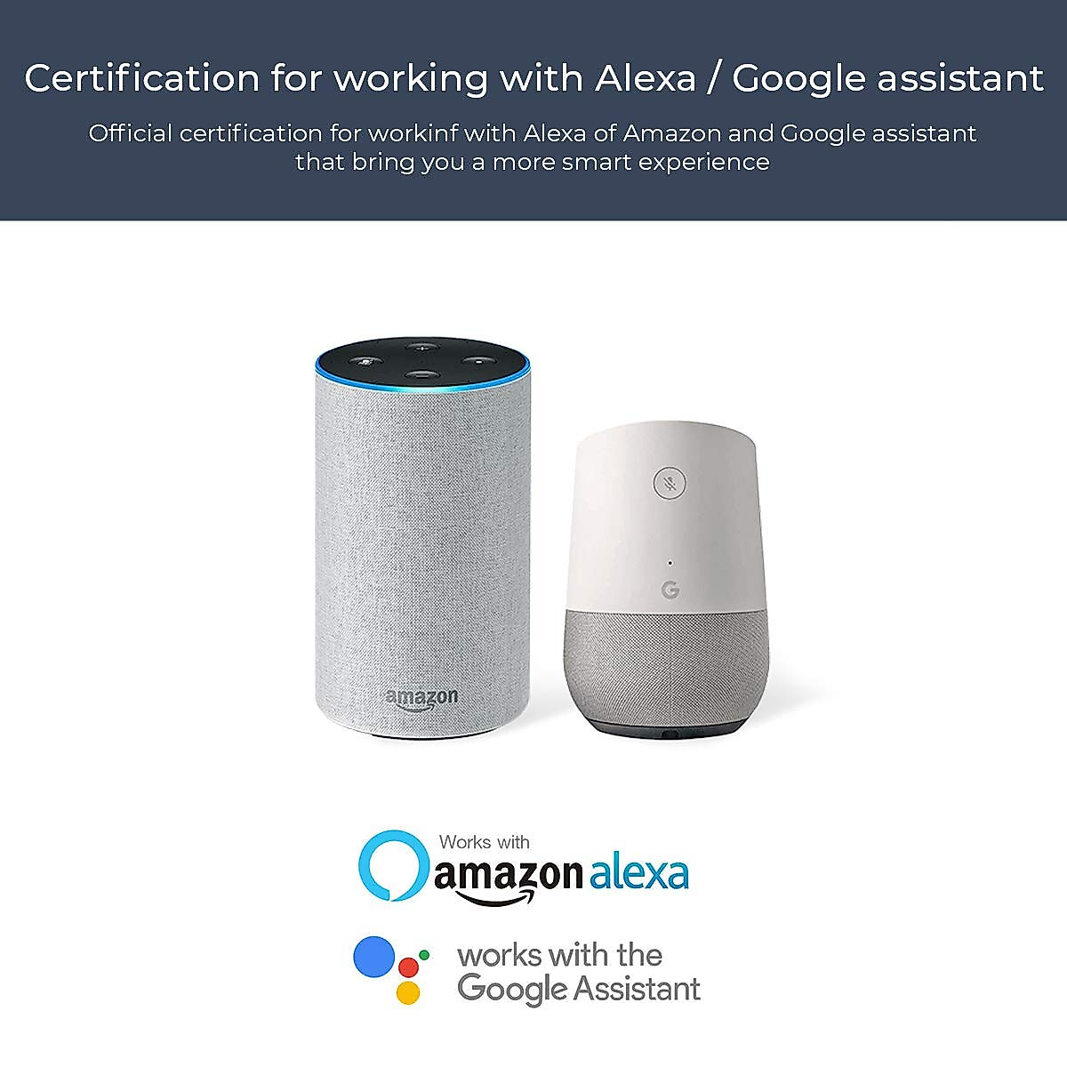 eco4life Smart Outlet, Mini WiFi Plug, Work with Alexa, Google Home, No Hub Needed, App Remote Control, Set Timer, UL Certified (3 Pack)