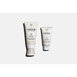 VIRTUE 6-IN-1 Styler Cream 2 FL OZ | Travel Size | Alpha Keratin Shines, Texturizes, Repairs, Strengthens, Hydrates Hair | Sulfate Free, Paraben Free, Color Safe, Vegan