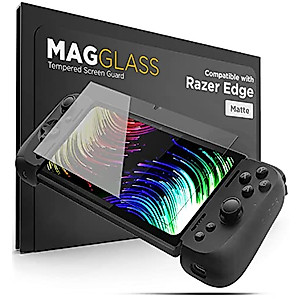 magglass Matte Screen Protector for Razer Edge - Anti Glare Tempered Glass Display Guard (Android Handheld Gaming Console)