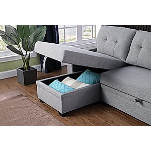 Devion Furniture Angel Sofas, Light Gray