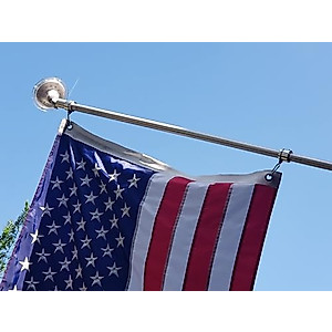 American Flag,3x5 ft 210D American Flag Outdoor The Strongest, Longest Lasting, 3x5 ft 210D. Embroidered Stars Sewn Stripes Brass Grommets Foot…