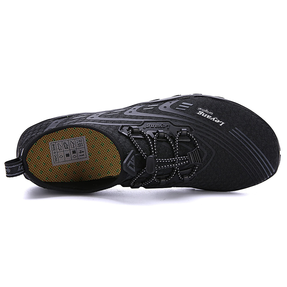 Leyang Women Men Water Shoes Lightweight Quick Dry Non-Slip Barefoot Swim Shoes Multifunction Aqua Socks Pool Beach Surf Yoga