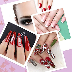 12Pcs Coarse Nail File Set Professional, Emery Boards for Nails 100/180 Grit, Heavy Duty Nail Files for Acrylic/Gel/Natural Nails, Large Nail Filer for Home and Salon Use