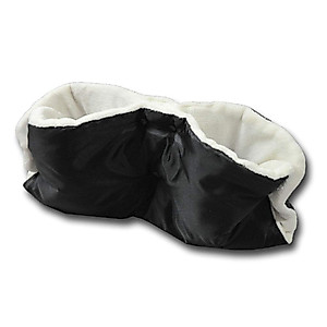 Universal Fits Stroller Handmuff, Anti-Freeze Waterproof Fingerless Fleece Gloves, Warmer Handlebar Muff