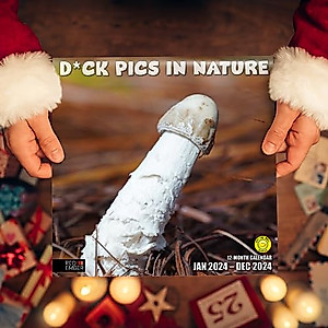 RED EMBER D'ck Pics in Nature 2024 Wall Calendar 12 Month | 12" x 24" Open | Thick & Sturdy Paper | Giftable | Calendar 2024