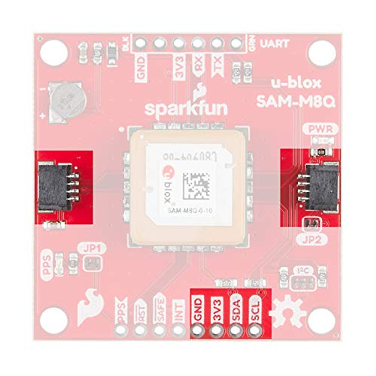 SparkFun GPS Breakout - Chip Antenna, SAM-M8Q (Qwiic) 72-Channel GNSS Receiver from GPS, GLONASS, and Galileo Constellations - hot Lock in Seconds