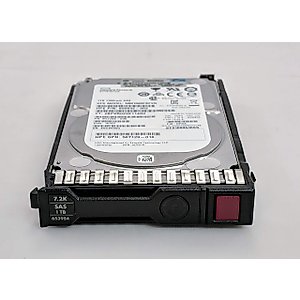HP 653954-001 1TB hot-plug dual-port SAS hard disk drive - 7,200 RPM, 6Gb/sec transfer rate, 2.5-inch small form factor (SFF), Midline, SmartDrive Carrier (SC) - Not for use in MSA products