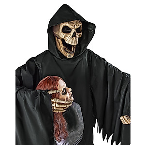 Spirit Halloween 6.6 Ft The Black Heart Animatronic | Decorations | Animated | Moving arm motions | Speaks Chilling Phrases
