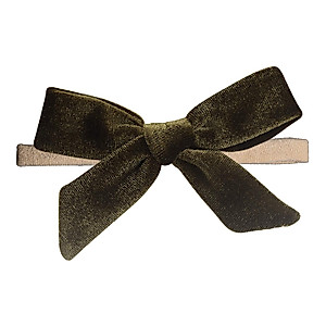 inSowni 15 Pack Solid Velvet Bow Super Stretchy Nylon Headbands Hairbands Accessories for Baby Girls Toddlers Newborns Infants Kids