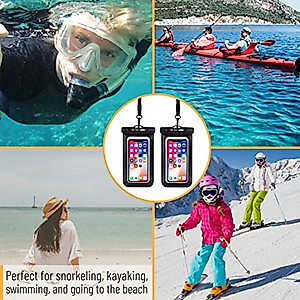 Mr. Pen- Waterproof Phone Pouch, 2 Pack, Waterproof Phone Holder, Dry Bag for Phone